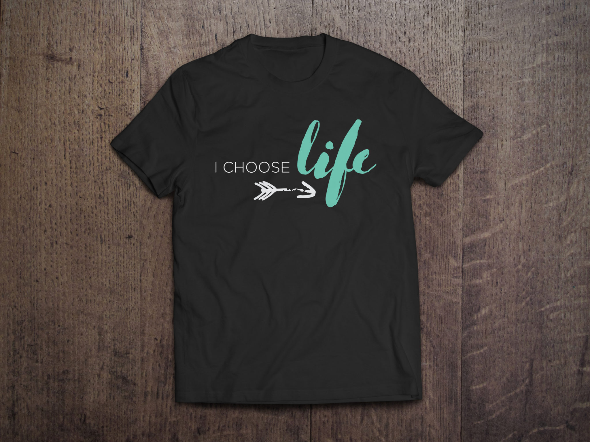 T-Shirt: "I Choose Life" • CLM Store